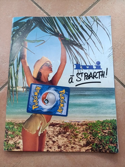 MAGAZINE LUI SUPPLÉMENT de Février 1989 " LUI à St Barth! " EUR 2,00 ...