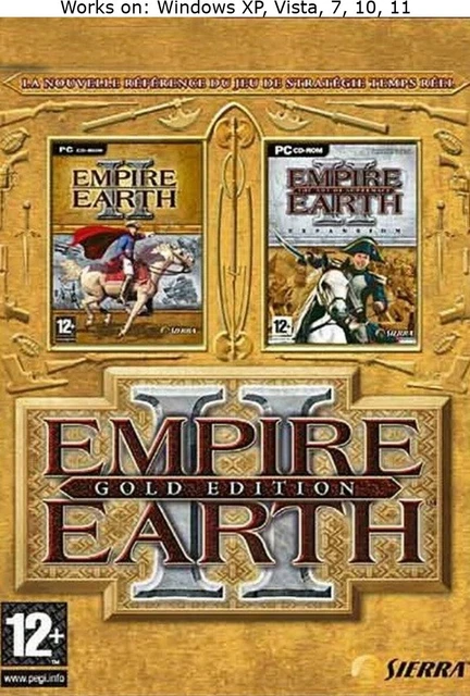 EMPIRE EARTH II 2 Gold PC Game Art of Supremacy Windows 7 10 11 EUR 21 ...