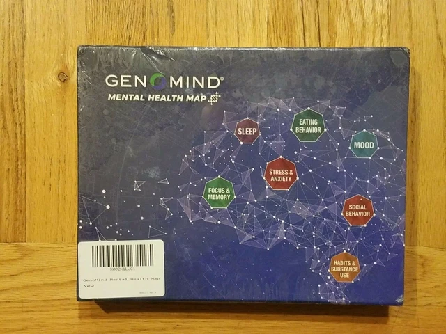KIT TEST DEL DNA mappa salute mentale Genomind * NUOVO sigillato ...