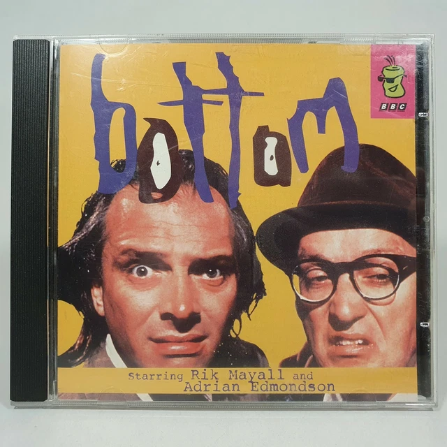 BOTTOM AUDIO CD 1996 BBC Rik Mayall & Adrian Edmondson RARE! $89.95 ...