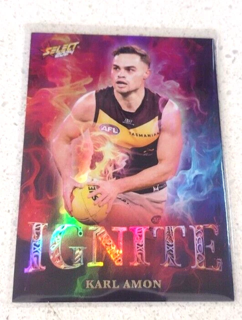 2024 FOOTY STARS Karl Amon Ignite IG37 Hawthorn $12.98 - PicClick AU