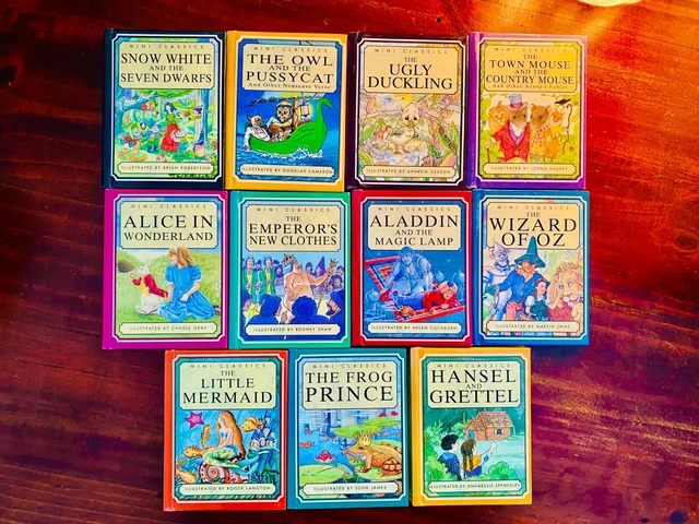 VERY RARE MINI Classic Children's Book Set of 11 | Timeless Miniature ...