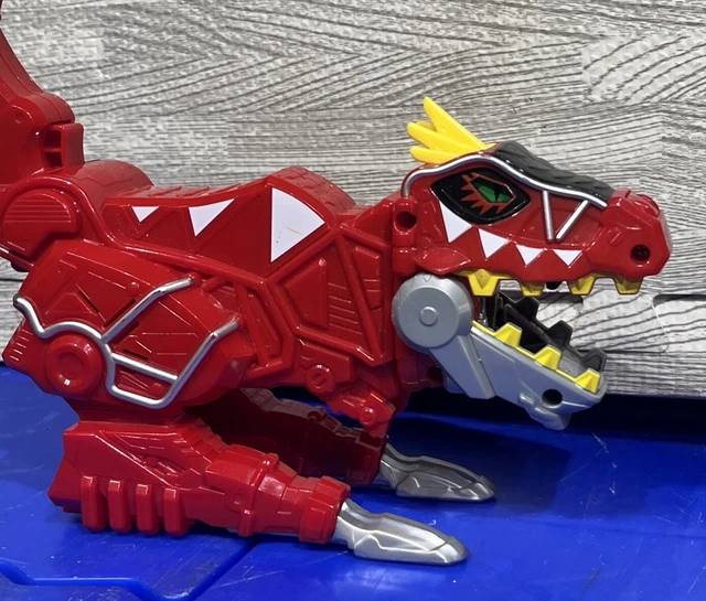 POWER RANGERS DINO Super T-Rex Charge Deluxe Dino Charge Morpher Gun ...