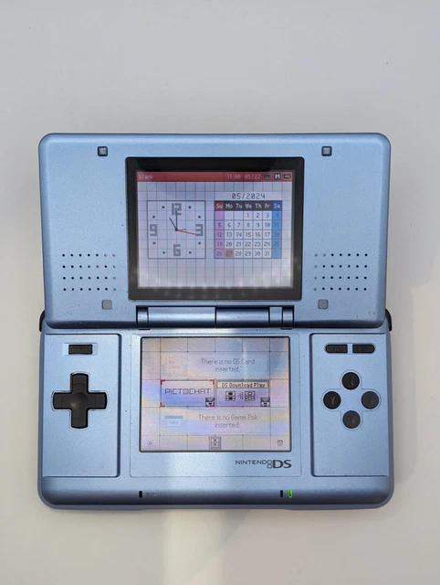 NINTENDO DS FIRST Gen Handheld Console (NTR-001) Blue - Working No ...
