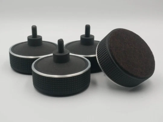 TECHNICS SL1200/1210 MK2/MK3/MK5 turntable foot/feet set x4 (compatible ...