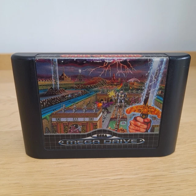 GAIN GROUND SEGA Mega Drive Action Adventure Strategy Solo cartuccia ...