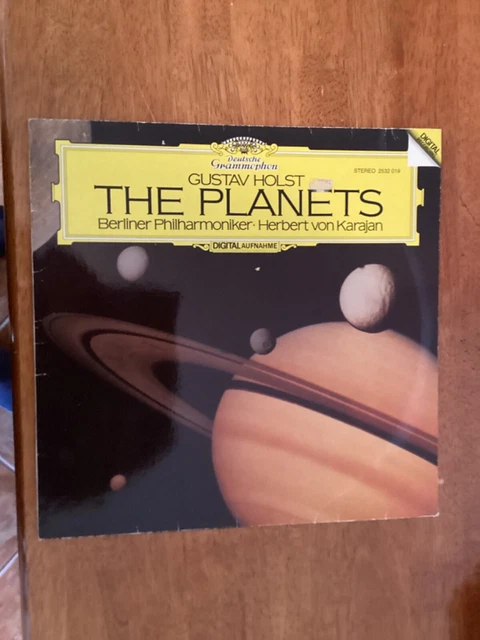 GUSTAV HOLST, BERLINER Philharmoniker · Herbert von Karajan – The Planets Lp EUR 21,95 - PicClick FR
