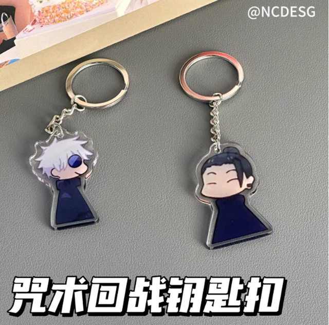 JUJUTSU KAISEN SATORU Gojo Geto Suguru Keychain Key Pendant Anime ...
