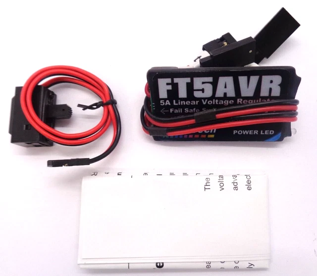 FLIGHTPOWER FLIGHTTECH FT5AVR 5 Amp Voltage Regulator with Manual new ...