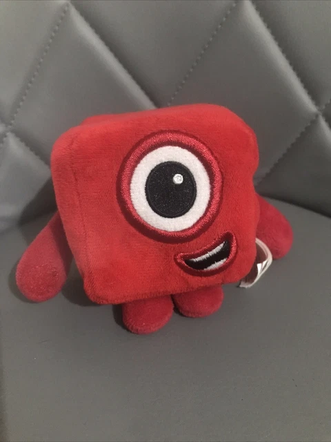NUMBERBLOCK ONE PLUSH Toy Learning Resources CBeebies BBC Number Block ...