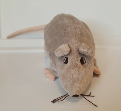 IKEA 8& BLACK Rat Gosig Ratta Mouse Rodent Stuffed Animal Plush Toy £25 ...