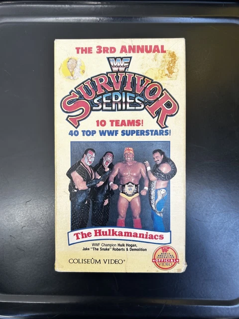 WWF SURVIVOR SERIES 1989 vhs COLISEUM VIDEO £22.20 - PicClick UK