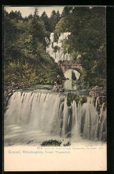 CARTOLINA KASSEL-WILHELMSHÖHE, NUOVA cascata EUR 2,00 - PicClick IT