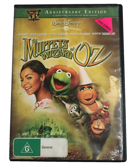 THE MUPPETS WIZARD Of Oz Walt Disney DVD Movie 2002 Blockbuster Ex ...