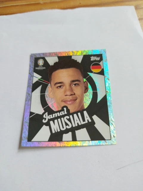 TOPPS - UEFA EURO EM 2024 - Germany - Jamal Musiala - Nr. GER PTW ... TOPPS - UEFA EURO EM 2024 - Germany - Jamal Musiala - Nr. GER PTW ...