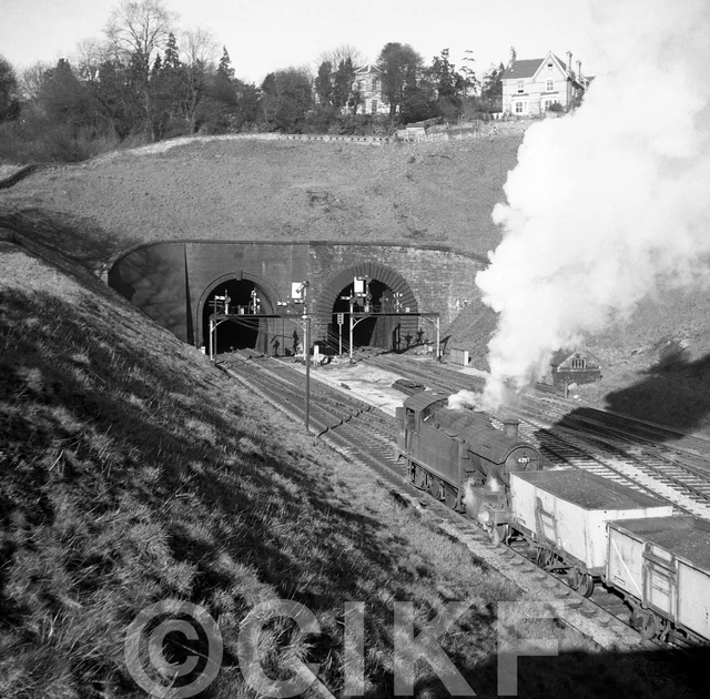 RAILWAY B/W Negative 6x6cm GWR 4253 Caerlyon 1961. £4.95 - PicClick UK