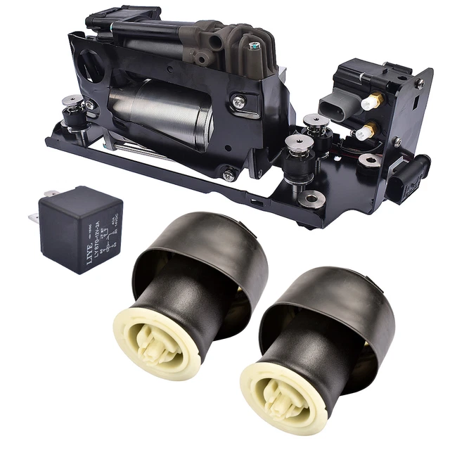 LUFTFEDERUNG KOMPRESSOR PUMPE & 2 * Luftfeder für BMW 5er F11 518d 520d ...