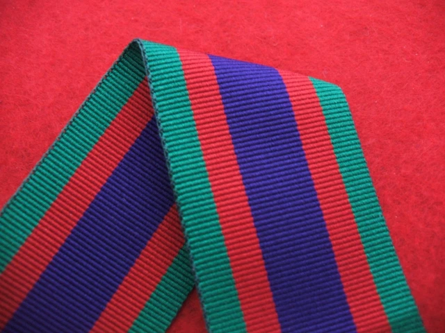 WORLD WAR II Canadian Volunteer Service Medal Ribbon Full Size 16cm ...