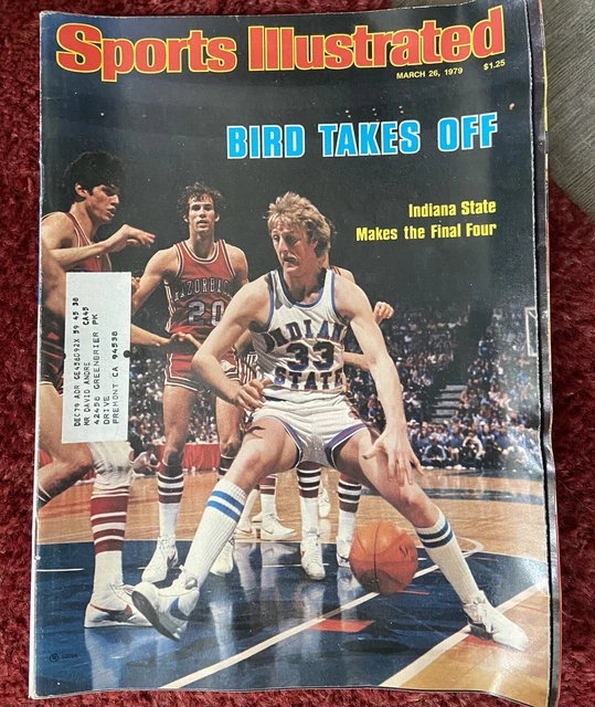 SPORTS ILLUSTRATED: NBA/NCAA LEGEND LARRY BIRD/FINAL 4 INDIANA ST ...