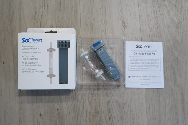 SOCLEAN REPLACEMENT CARTRIDGE Filter Kit PN1207-UNI New In Box $19.99 ...