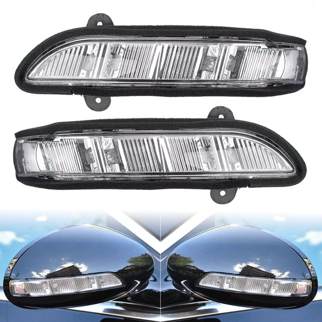 PAIR WING MIRROR Indicator Light Lamp For Mercedes-Benz W219 W211 W216 ...