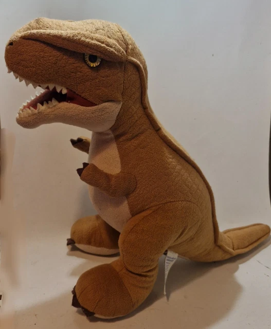 BUILD A BEAR T-Rex Jurassic World 15" Soft Toy Plush With Sound VGC ...