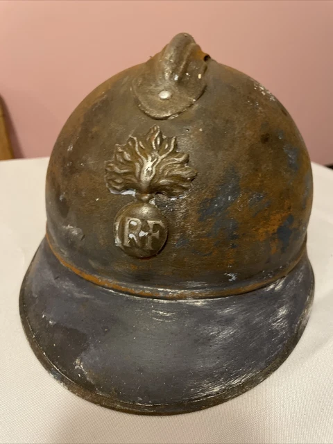 ORIGINAL WW1 French Infantry Adrian Helmet £75.00 - PicClick UK