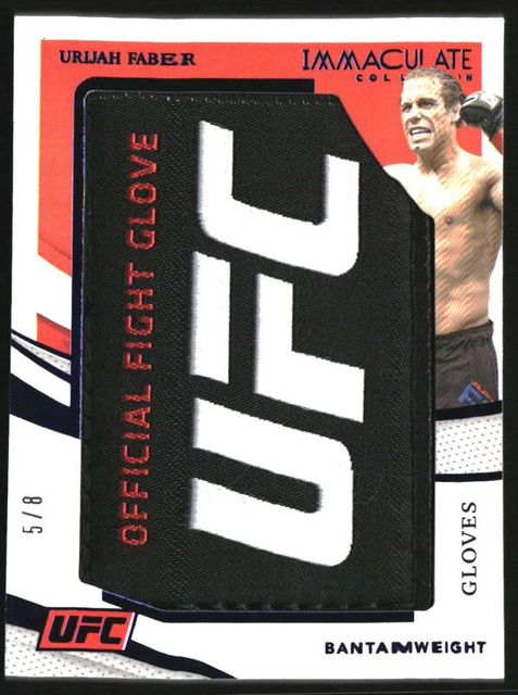 2021 IMMACULÉE COLLECTION UFC Jumbo gants souvenirs Urijah Faber /8 EUR ...