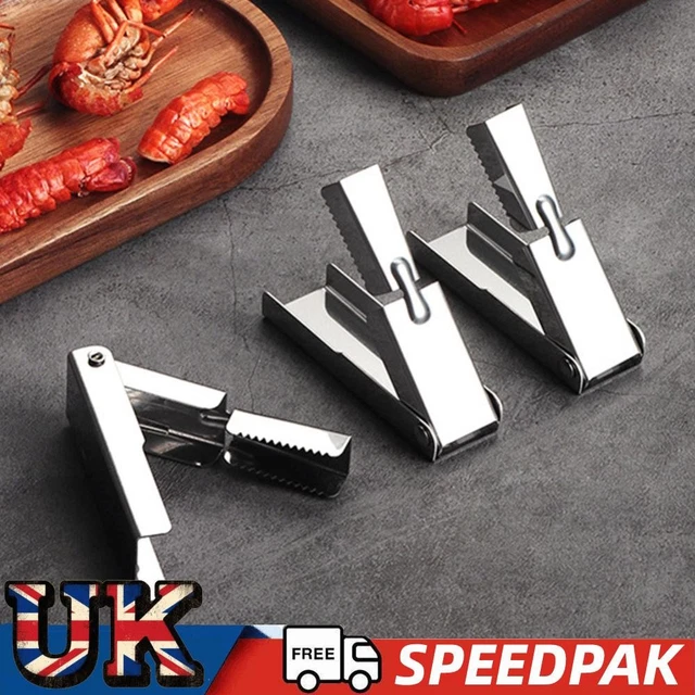 CRAWFISH SHUCKER STAINLESS Steel Shrimp Peeler for Peeling Cooked ...