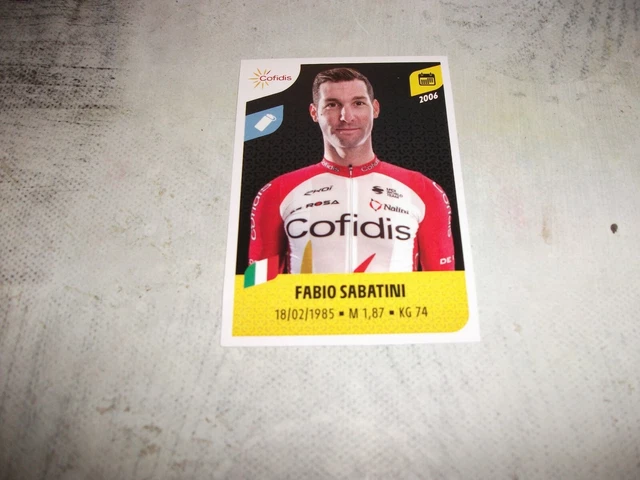 AUTOCOLLANT PANINI TOUR de France 2021 n°155 Fabio Sabatini Cofidis EUR 1,00 - PicClick FR