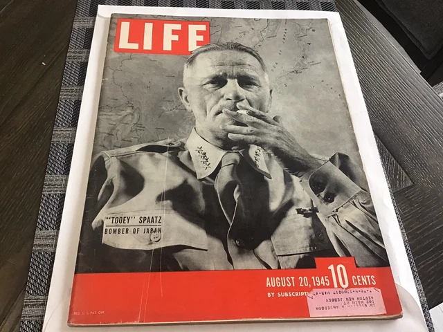LIFE MAGAZINE AUGUST 20, 1945; Japan Atomic Bombings Hiroshima ...