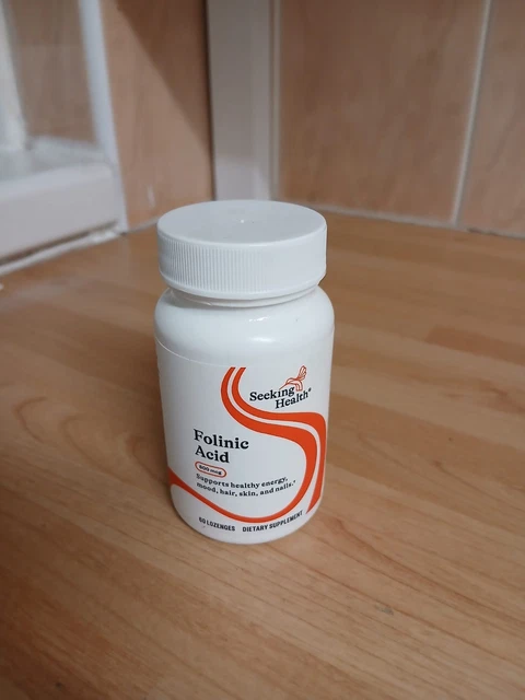 FOLINIC ACID - 800 mcg - 60 Lozenges - Seeking Health £17.99 - PicClick UK