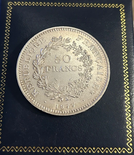 1 PIÈCE de 50 francs argent 1977 EUR 21,50 - PicClick FR