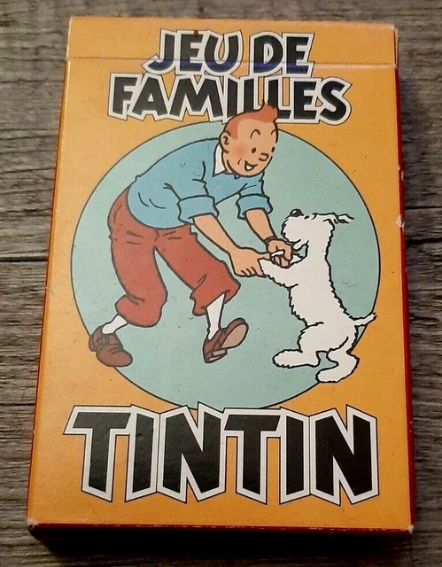 HERGÉ & TINTIN - Old Card Game - Never Used - Complete - Carta Mundi ...