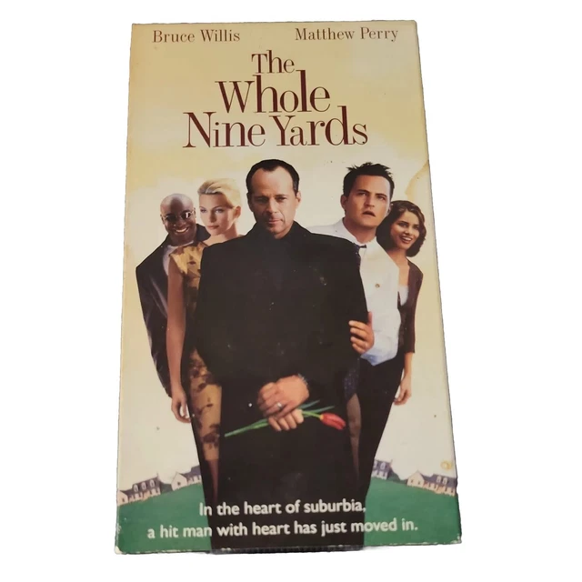 THE WHOLE NINE Yards (VHS, 2000) Bruce Willis Matthew Perry Warner Bros ...