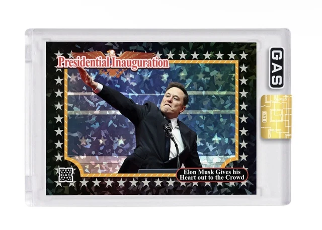 2025 GAS INAUGURATION Elon Musk Limited Edition “Gives His Heart Out ...