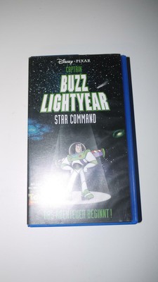 CAPTAIN BUZZ LIGHTYEAR Star Command VHS VIDEO Cassette £0.88 - PicClick UK