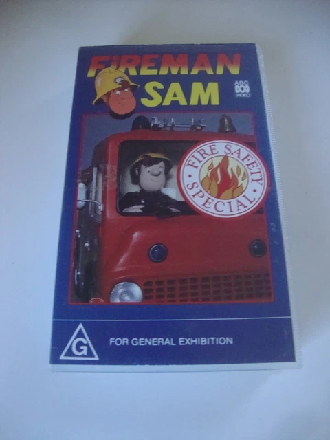 VHS TAPE Fireman Sam Safety Special Rare! $45.95 - PicClick AU