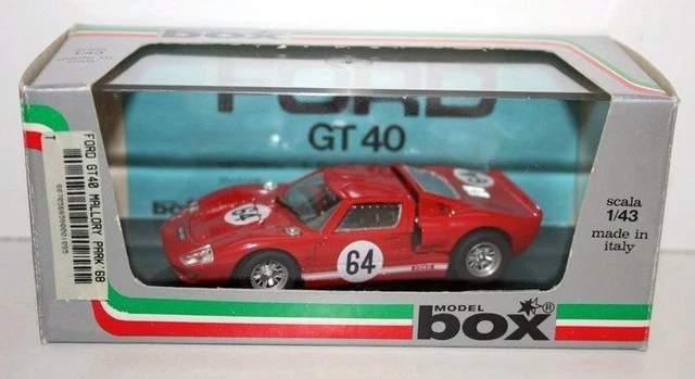 BOX MODEL 1/43 8455 - Ford Gt40 Mallory Park 1968 #64 $62.99 - PicClick CA