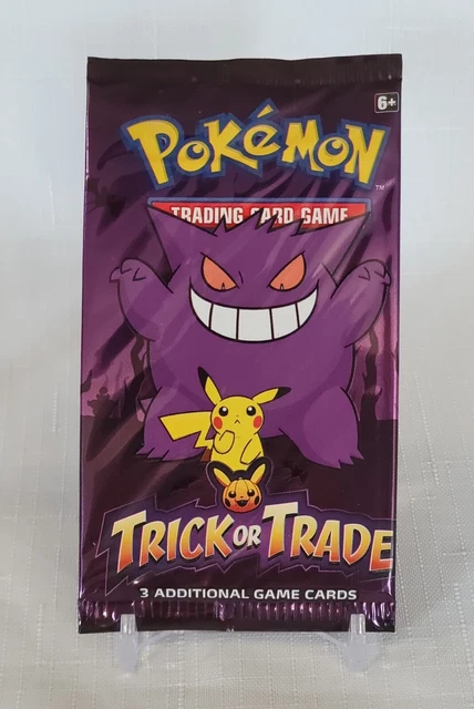 🔥 POKEMON TCG 🔥 Trick Or Trade Halloween Single Booster Pack ️ Sealed 🚀 ...