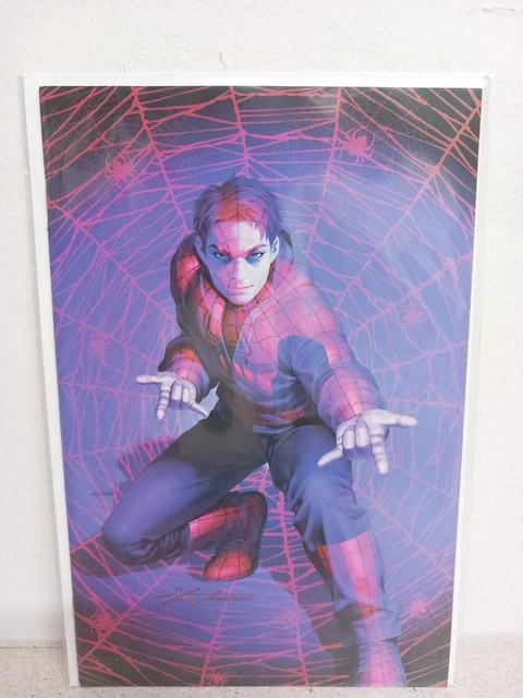 SPIDER-MAN #1 DOUBLE Exposure - Jung-Geun Yoon VIRGIN Variant 🔥🔥 £1.00 ...