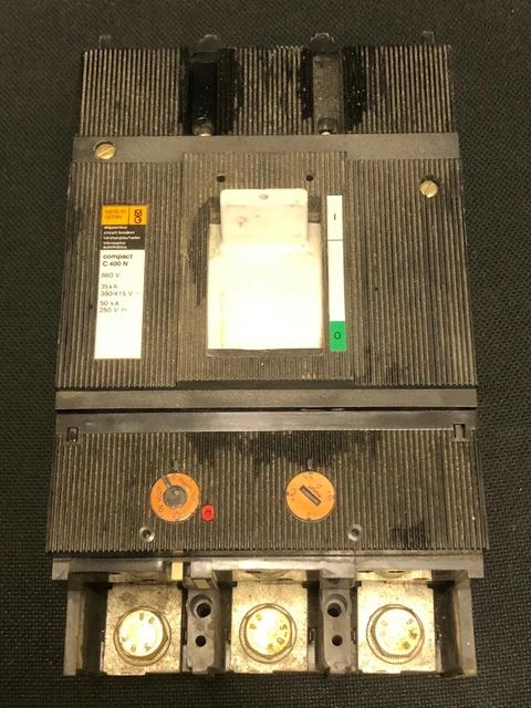 MERLIN GERIN COMPACT C400N Circuit Breaker 240/320 Amp 600V 35KA EUR ...