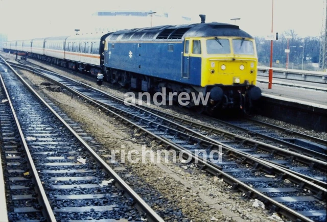 47477 READING PORTSMOUTH-LEEDS Train Class 47 Diesel 9/1/87 Original ...