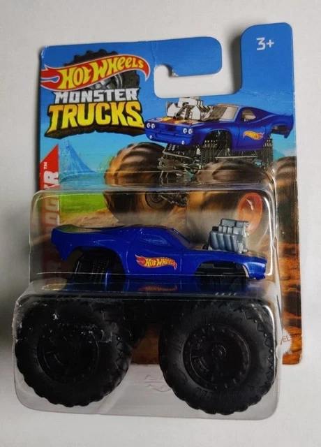 HOT WHEELS MONSTER Truck Mattel Rodger Dodger Blau Mini Spielzeug Auto ...
