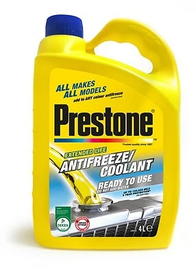 PRESTONE 4L ANTIFREEZE Coolant 4 Litre 50/50 RTU Rover 75 Tourer Rj ...