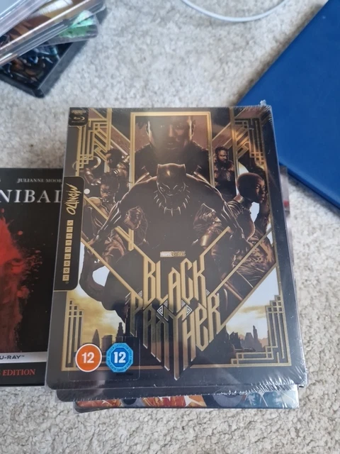 BLACK PANTHER MONDO UK Zavvi Exclusive 4K + Blu Ray Steelbook Limited Sealed £52.71 - PicClick UK