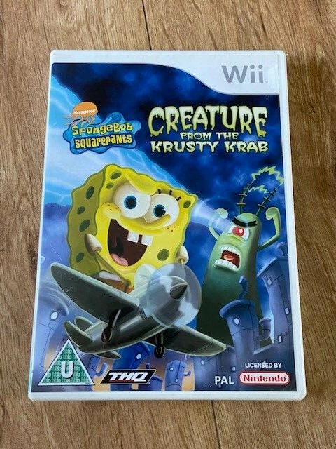 SPONGEBOB SQUAREPANTS CREATURE from The Krusty Krab - Nintendo Wii ...