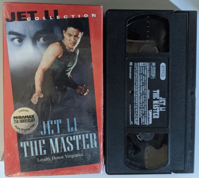 JET LI'S THE Master VHS Tape Action In Shrink aka My Father Is a Hero ...