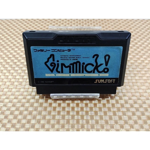 GIMMICK FAMICOM NINTENDO Video Game Sunsoft Japonais Import Rare Usé ...