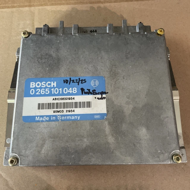 MERCEDES W124 E420 Underhood BOSCH ABS ECU OEM 6/8 Zyl ECM 0135459432 ...